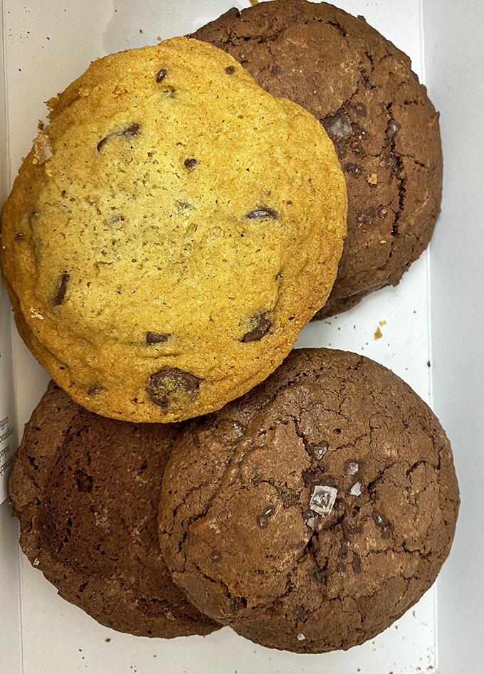 Cookie perfection isn't just about ingredients—it's about soul. These chocolate chip companions are what your afternoon coffee has been dreaming about its entire life.