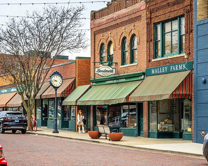 Seminary Street's charming storefronts invite window shopping and actual shopping—a novel concept in the age of one-click ordering and free shipping.