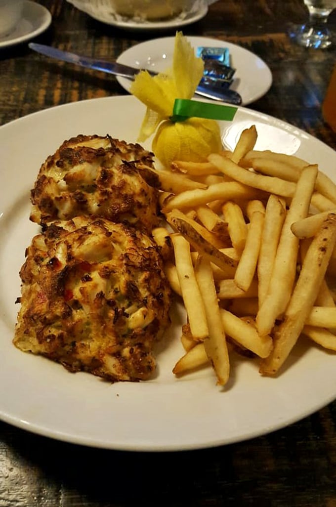These golden-brown crab cakes are the Beyoncé of Baltimore cuisine—they need no backup singers, just a simple lemon wedge and some crispy fries.