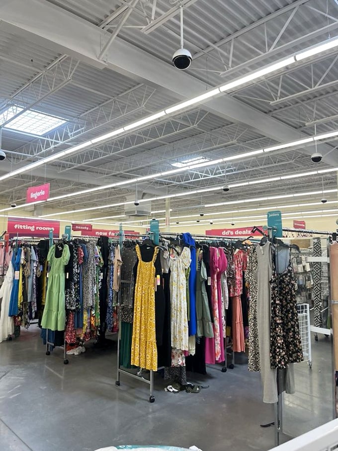 A rainbow of dresses awaits, proving style doesn't have to come with a side of financial regret.