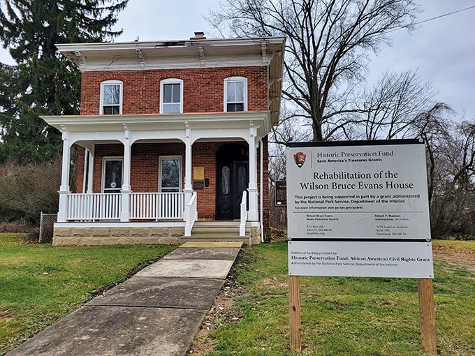This isn't just a historic house; it's a chapter of American history you can actually walk past. The Wilson Bruce Evans House stands as a testament to Oberlin's progressive roots.