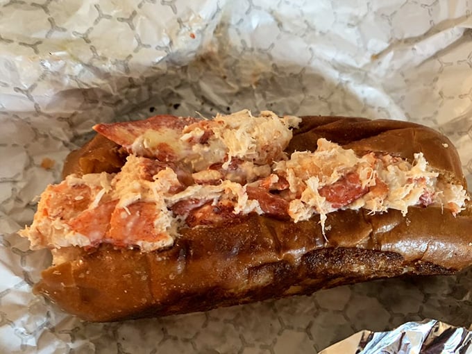 The lobster roll that launched a thousand return visits. Chunks of sweet meat nestled in a perfectly toasted bun—proof that paradise can indeed be found between bread.