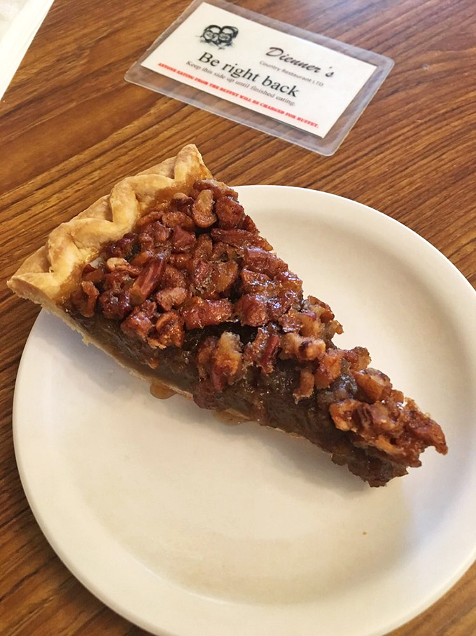 This isn't just pecan pie—it's what other pecan pies dream of becoming when they grow up.