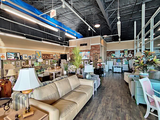 Not your grandmother's secondhand furniture section—unless your grandmother had impeccable taste and a flair for finding hidden gems.