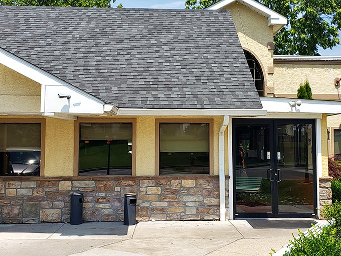 Don't judge a diner by its modest stone exterior—inside lurks comfort food that could make a food critic weep.