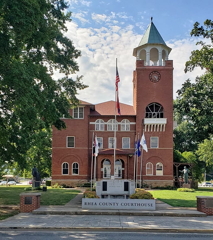 The Rhea County Courthouse in Dayton isn't just a building—it's a time machine to one of America's most famous trials.