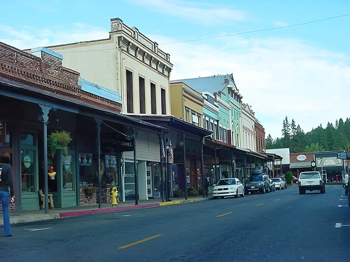 Historic charm meets modern comfort on Grass Valley's Main Street, where Gold Rush architecture houses shops that won't break your retirement budget.
