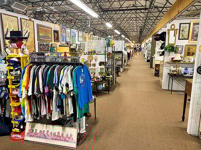 Inside this spacious wonderland, every aisle tells a different story from America's fascinating past.