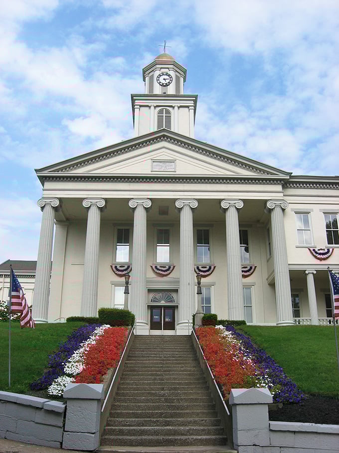 New Castle's well-preserved downtown architecture features beautiful details that tell stories of the past while offering affordable present-day living.