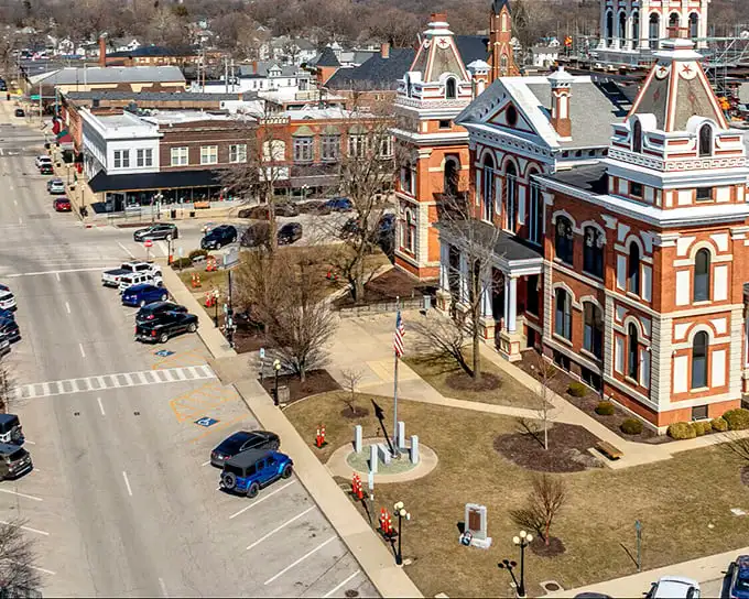Pontiac's wide streets and classic buildings create that "I could live here" feeling. The kind of downtown where parking is still plentiful and free.