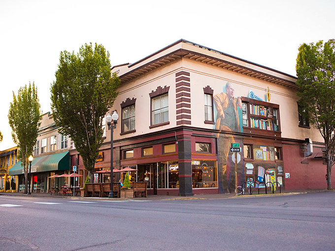 Springfield's downtown features murals that tell stories of local history—affordable living with a side of artistic flair.