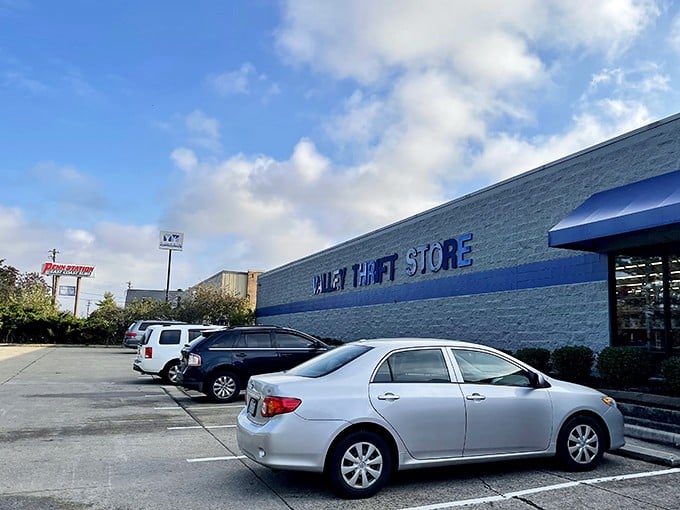 That distinctive clock tower isn't just telling time—it's signaling your arrival at thrifting paradise in Cincinnati.