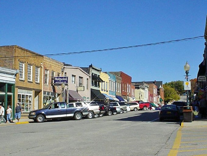 Weston's main drag looks like it was plucked from a movie set. That's not Hollywood magic—that's 150 years of authentic small-town charm.