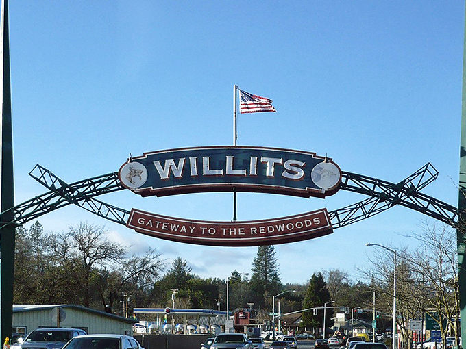 Standing tall like a retired superhero! This iconic arch has welcomed more redwood enthusiasts than Chevy Chase in National Lampoon's Vacation.