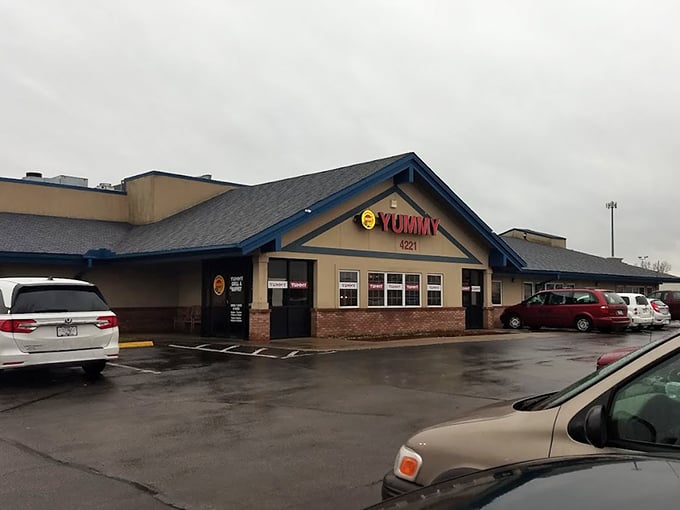 Don't let the humble exterior fool you! Yummy Grill and Buffet proves that sometimes the most unassuming places hide the most delicious surprises.