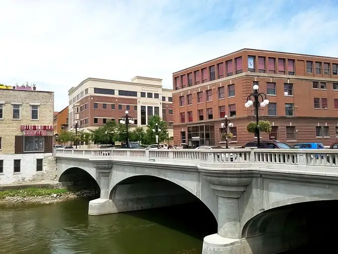 Aurora's downtown bridge connects more than just riverbanks—it links the city's historic past to its promising future.