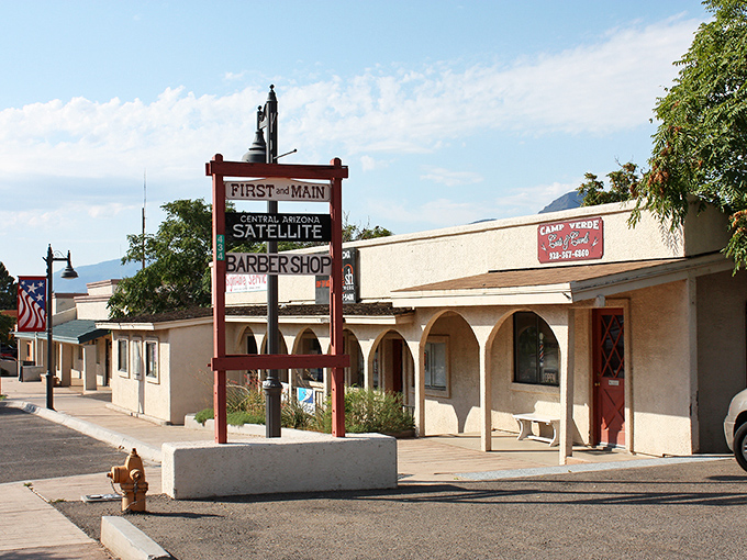 First and Main in Camp Verde—where the pace slows down and the friendly conversations with strangers speed up.