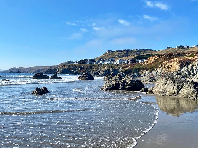 The perfect marriage of land and sea at Dillon Beach – where every sunset feels like it was painted just for you.