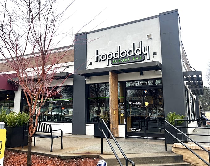 Winter can't dim Hopdoddy's appeal – this modern burger haven stands ready to warm you from the inside out.