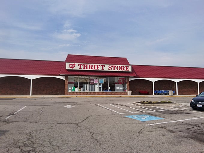 Morning light bathes this thrifting institution where savvy shoppers have been scoring incredible deals since before "vintage" was cool.
