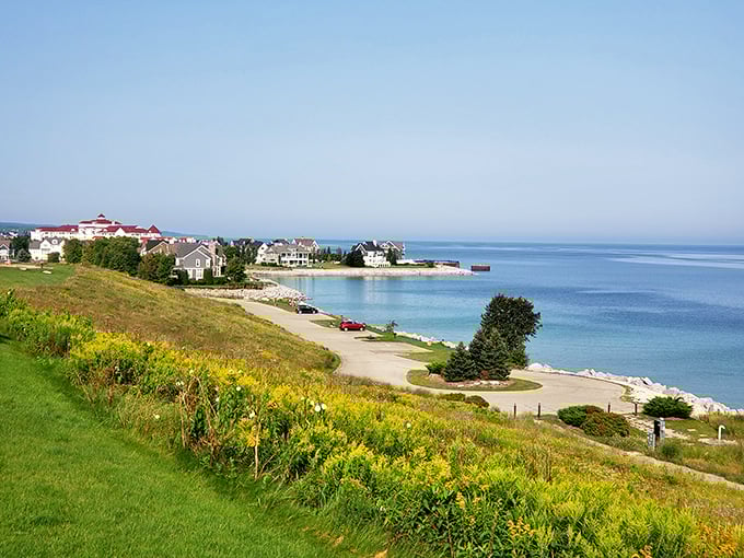 The crystal waters of Little Traverse Bay create a backdrop worthy of a travel magazine cover – Petoskey's daily masterpiece.