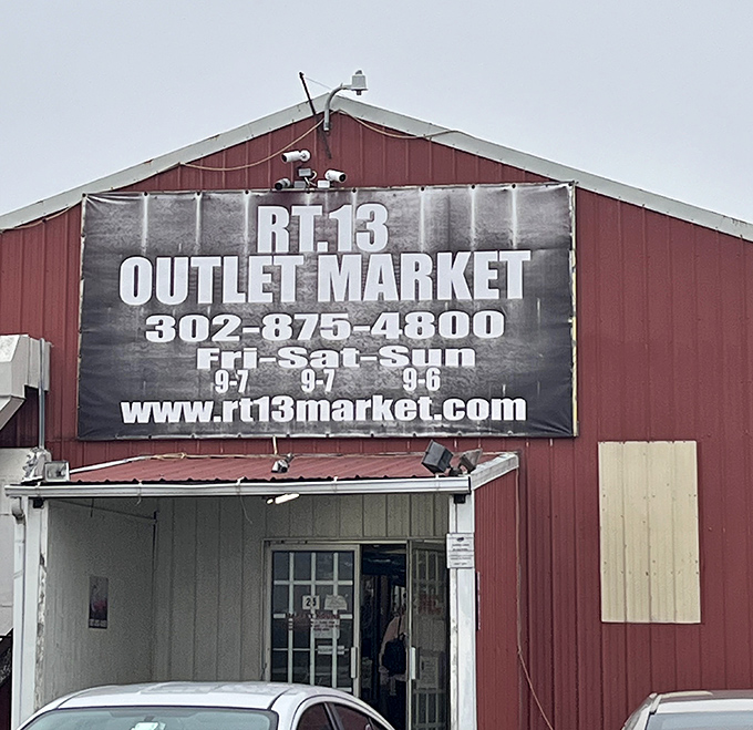 This red barn market isn't just a shopping destination—it's a weekend ritual for savvy Delaware bargain hunters.