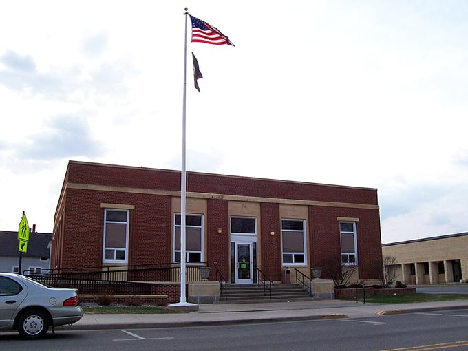 This classic brick building in Shawano? Solid as a rock, truly a community cornerstone. It's got that enduring charm.