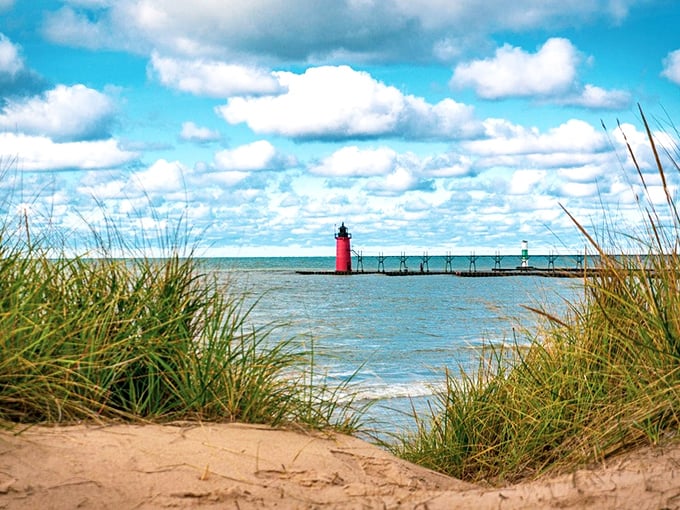 South Haven: Harbor views that make you want to sell your house, buy a boat, and never look back. Retirement goals, anyone?