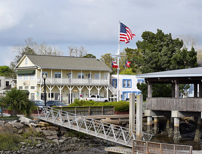The historic waterfront of St. Marys offers a bridge to both the past and Cumberland Island, where wild horses still roam free.