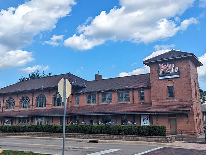 River Station's grand architecture reminds us that sometimes the best meals come with a side of history.