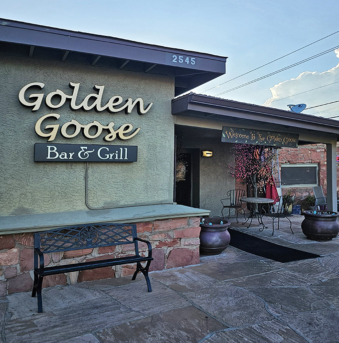 Simple on the outside, extraordinary on the plate—The Golden Goose proves you can't judge a restaurant by its facade.