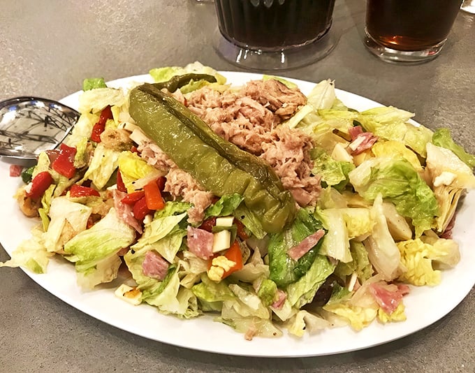 This Italian tuna salad isn't just a prelude to pizza—it's a Mediterranean vacation on a plate. That hot pepper adds just the right kick.