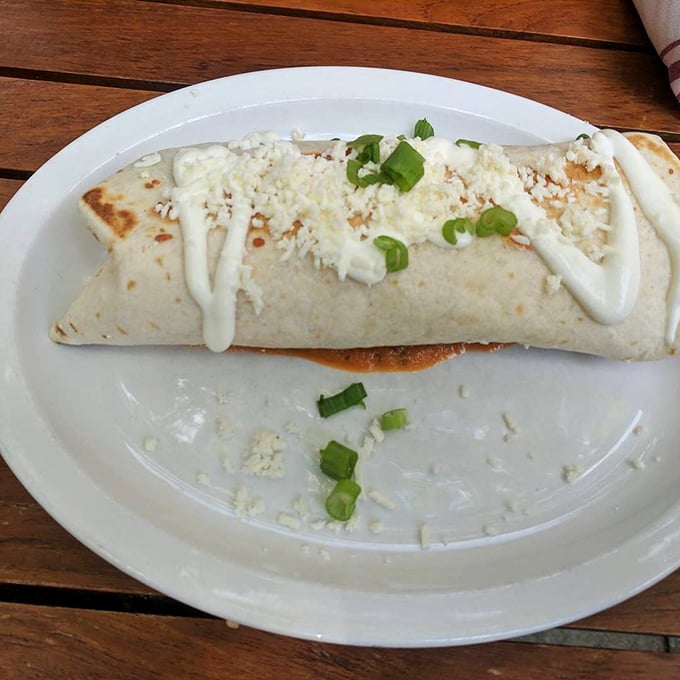 Not all heroes wear capes – some come wrapped in tortillas with a creamy drizzle and a sprinkle of cheese that makes you want to applaud.