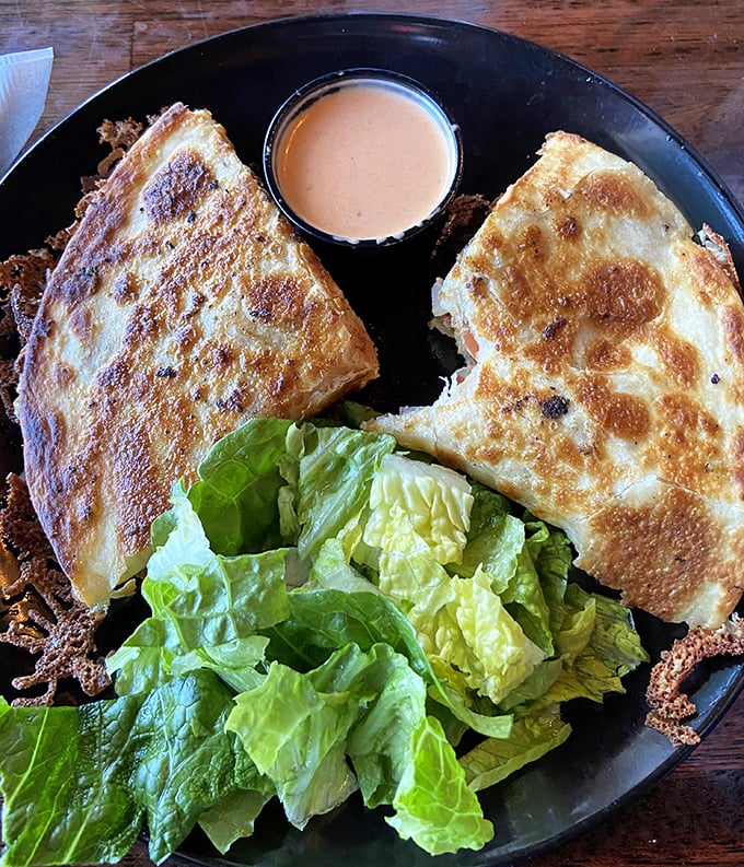 This Buffalo Chicken Ranch Flip isn't just a sandwich—it's a masterclass in texture and flavor that makes ordinary quesadillas look like they're not even trying.