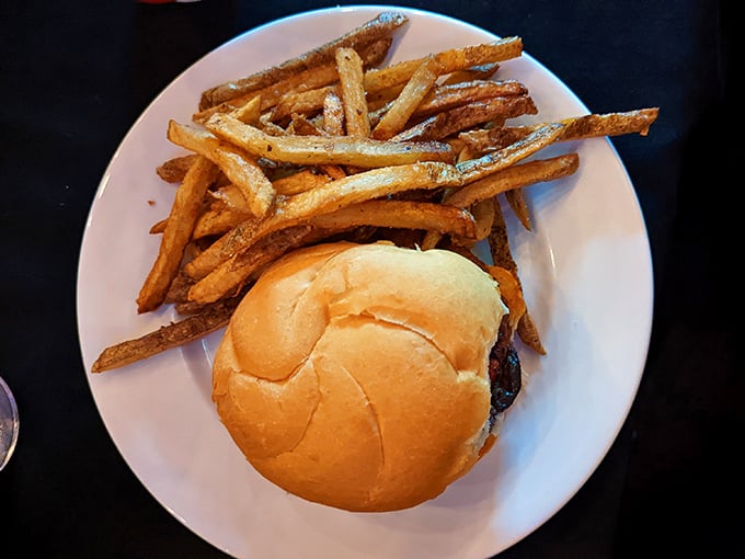 Not just a grilled cheese sanctuary, The Lockview's burger game is strong, with hand-cut fries that deserve their own fan club.