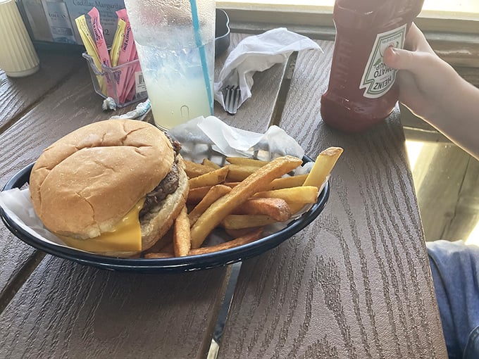 Sometimes the simple things done right beat fancy every time – just ask this gorgeous burger.