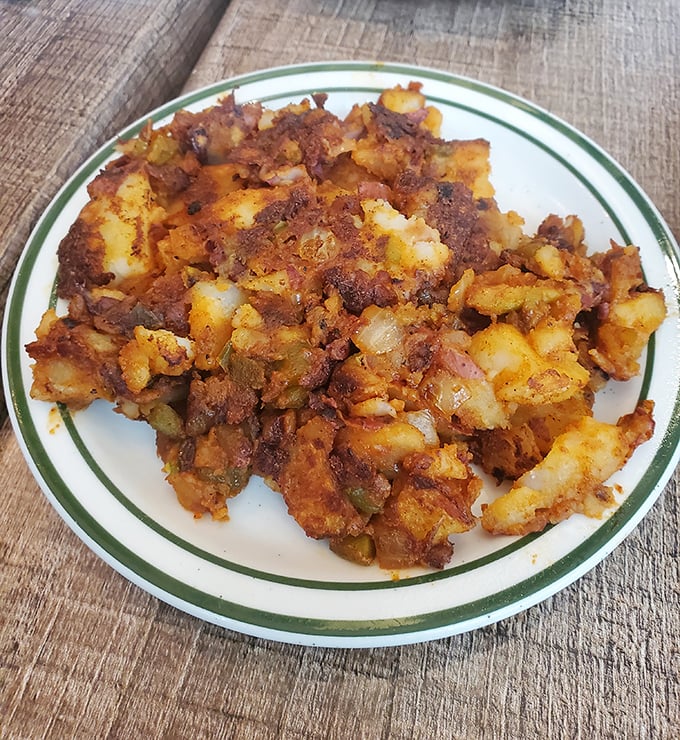 These aren't your sad, mushy hash browns. Each crispy, seasoned bite makes you wonder why potatoes everywhere aren't treated with such respect.