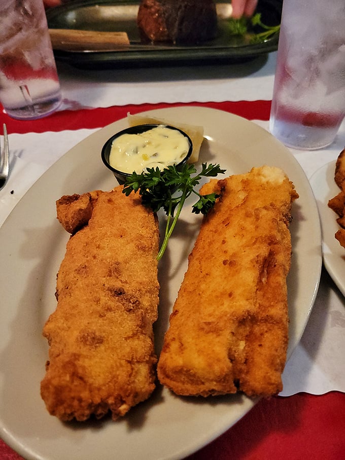 These golden fillets of cod aren't just dinner – they're edible proof that simplicity, when executed perfectly, creates the most profound culinary experiences.