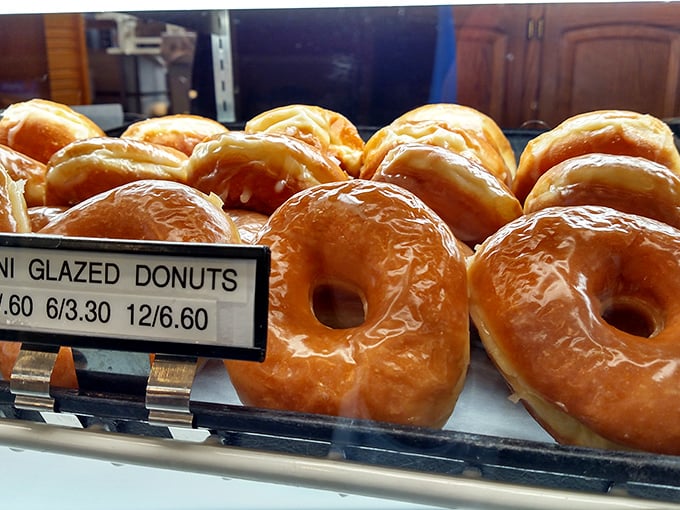 These glazed donuts aren't just fried dough—they're edible therapy. Each one contains approximately 380 calories and zero regrets.