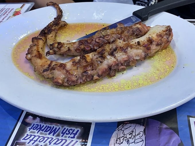 5. grilled octopus