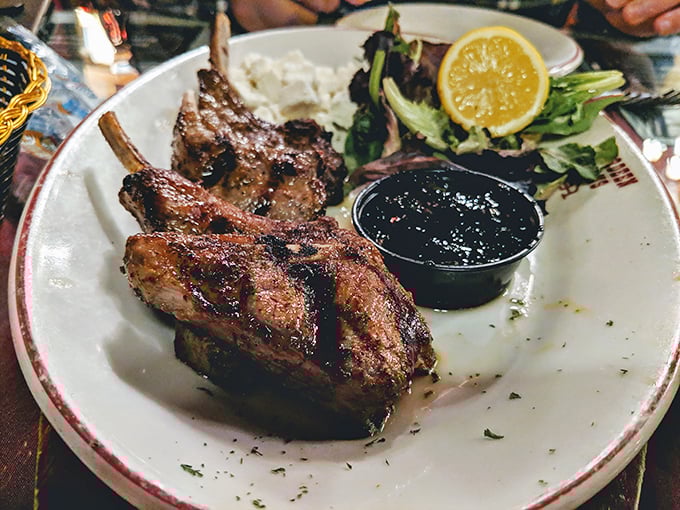 These lamb chops aren't just dinner—they're a statement piece. The kind of meal that makes you postpone dessert just to prolong the experience.