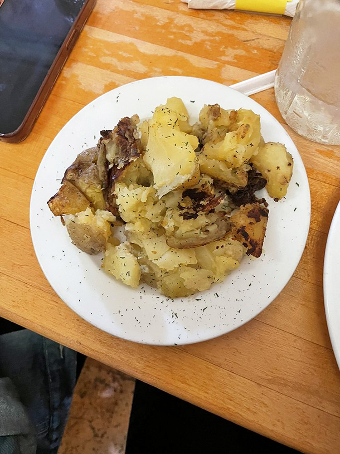 These aren't just home fries; they're potato perfection – crispy edges, tender centers, and herbs that make you wonder why you ever settled for less.