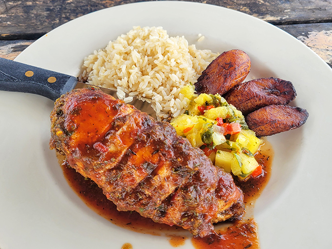 Jamaican jerk chicken that doesn't just bring the heat – it brings a symphony of island spices that would make Bob Marley himself nod in approval.