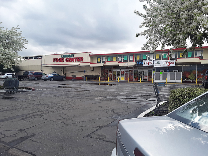 Lindsay Food Center might not win architectural awards, but it delivers what matters most—affordable groceries within easy reach. Retirement math: more savings equals more living.