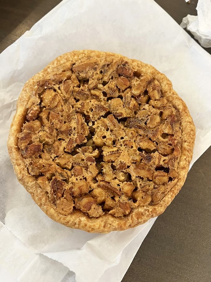 The pecan pie at Franklin doesn't just end your meal – it's the encore that sometimes gets a standing ovation. Sweet, nutty perfection in a flaky crust.