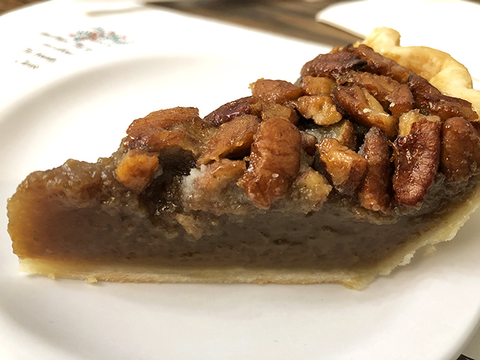 Not just any pecan pie—this is the kind that makes you close your eyes on the first bite. The perfect ratio of gooey filling to crunchy nuts in a flaky crust.