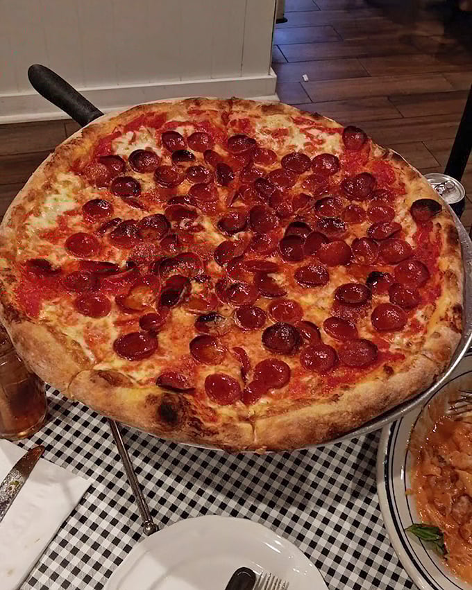 That leopard-print crust isn't just style – it's the sign of an oven that knows what it's doing.