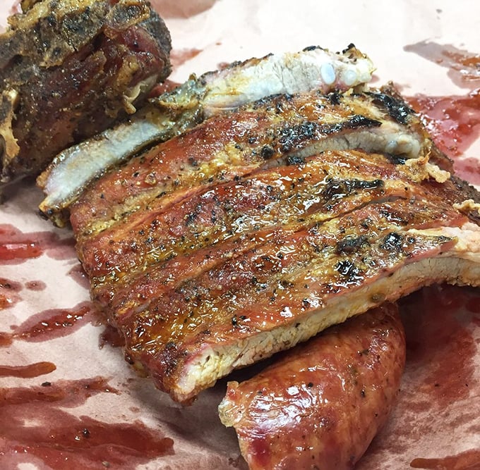 These ribs don't just fall off the bone—they practically leap into your mouth, wearing a peppery crust that's worth the two-hour drive alone.