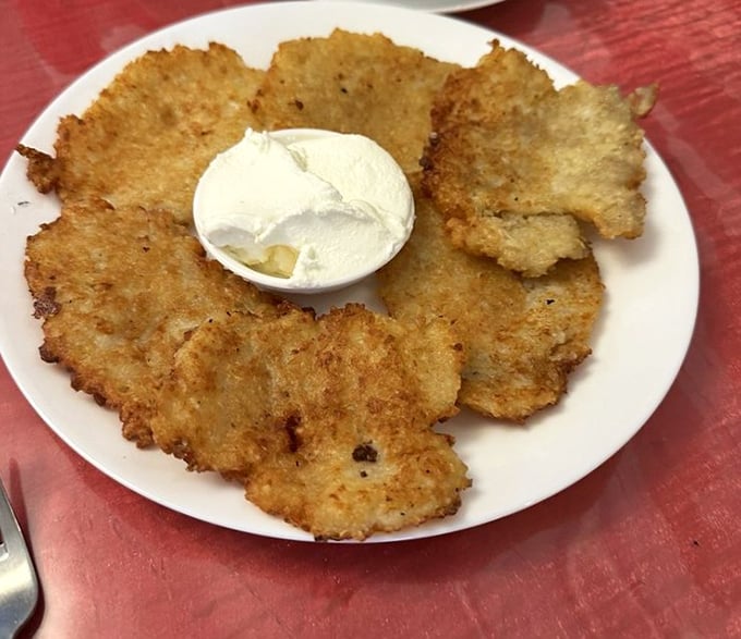 Crispy edges, tender centers—these potato pancakes might make you forget every other form of potato you've ever loved.