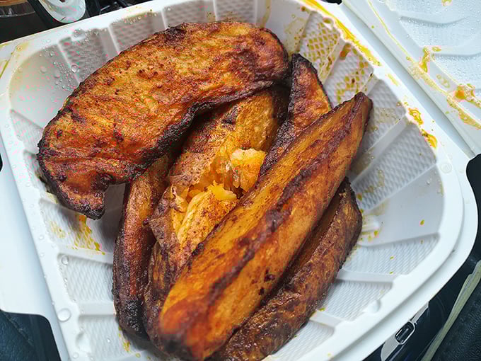 These potato wedges aren't just side dishes—they're golden-brown flavor sponges designed to soak up every last drop of BBQ goodness.